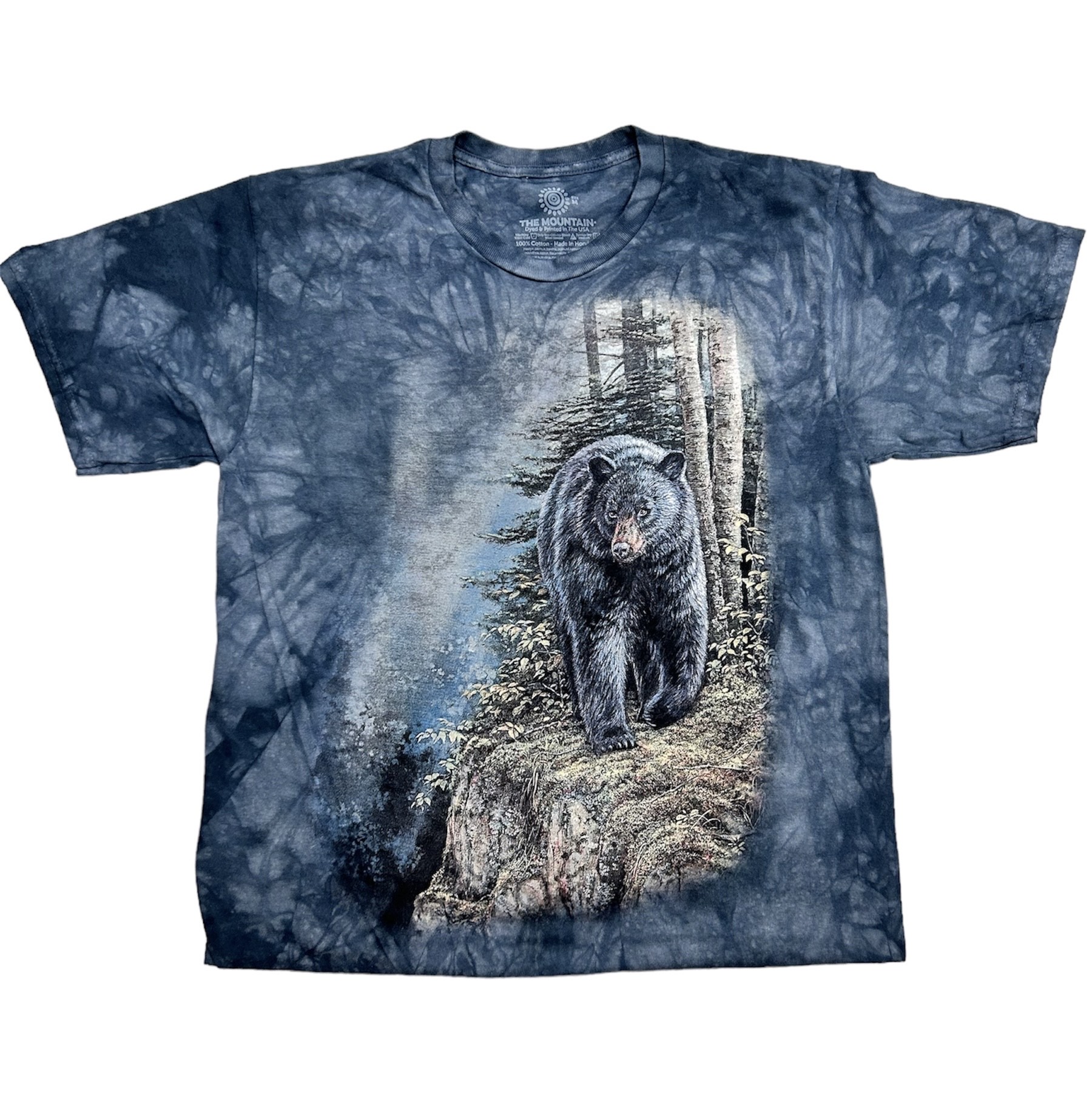 THE MOUNTAIN BEAR TIE DYE TEE (SM) – Premium Cannabis Products Near Me